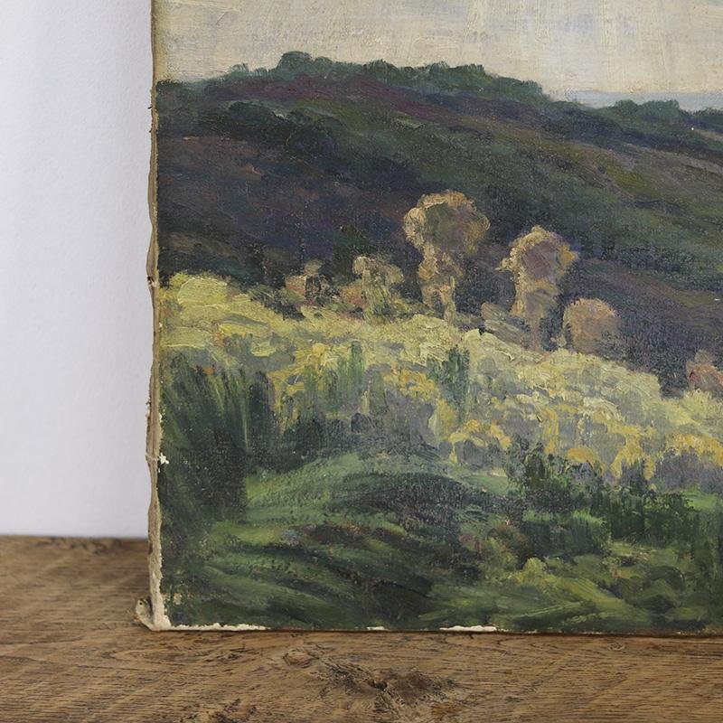 Michel Nizet, Liège School Ardennes Landscape, 1930, Painting for sale ...