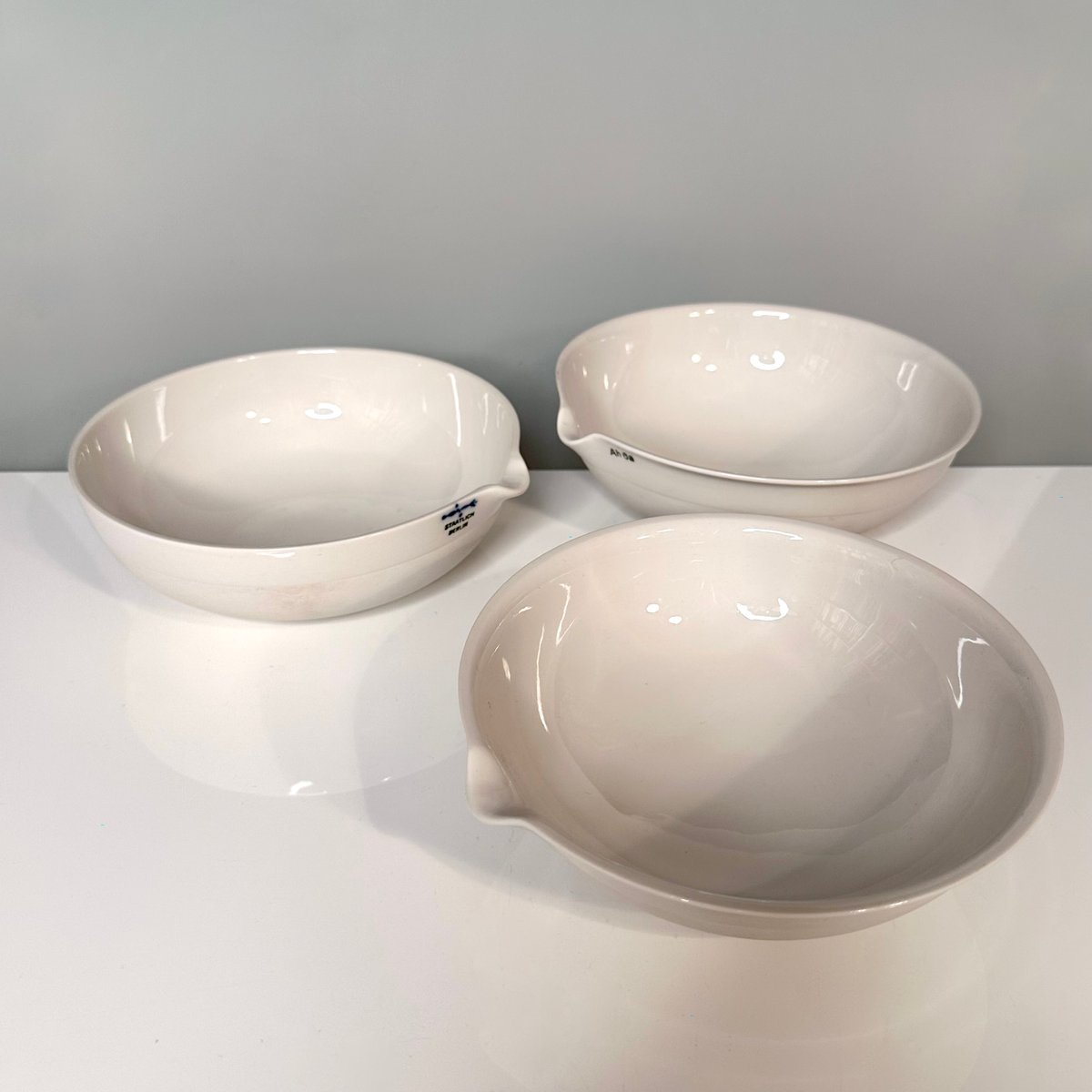 Porcelain LAB Bowls with Spout from KPM Berlin, Germany, 1920s, Set of ...