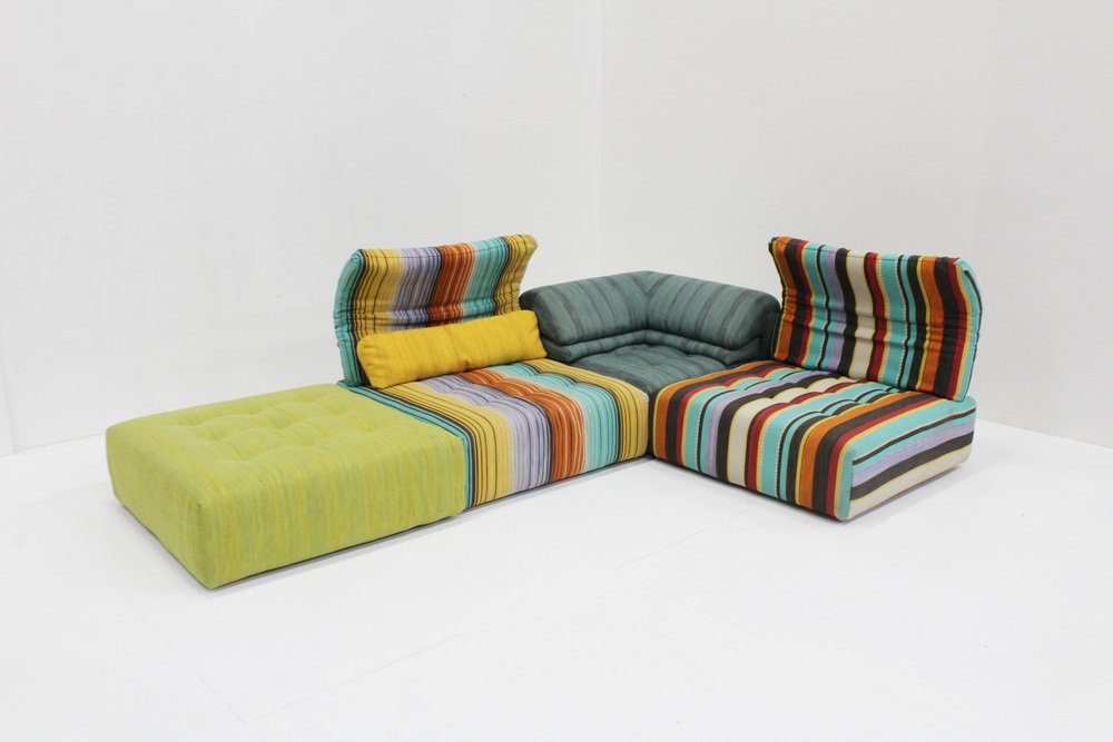 Modulares Vintage Voyage Immobiles Sofa von Roche Bobois, 1990er, 4er ...