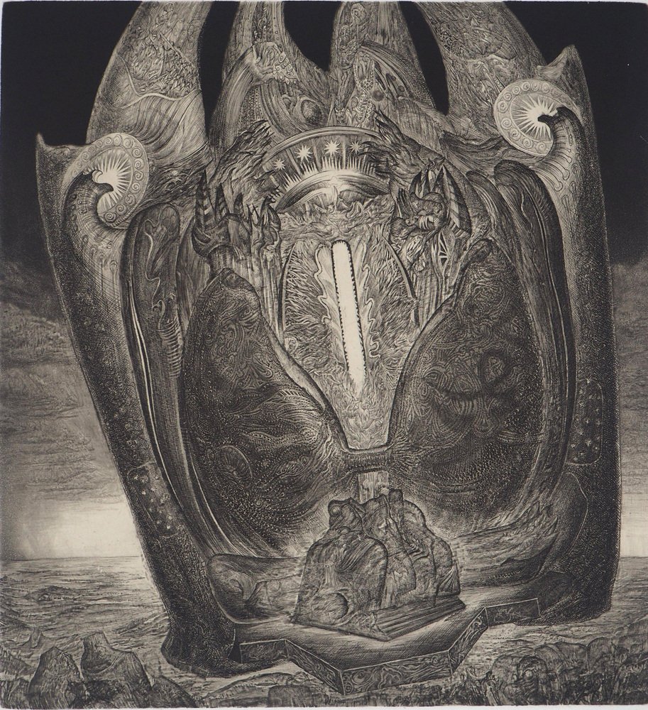 Yves Doaré, Homage to Paolo Veueziano, Original Etching for sale at Pamono