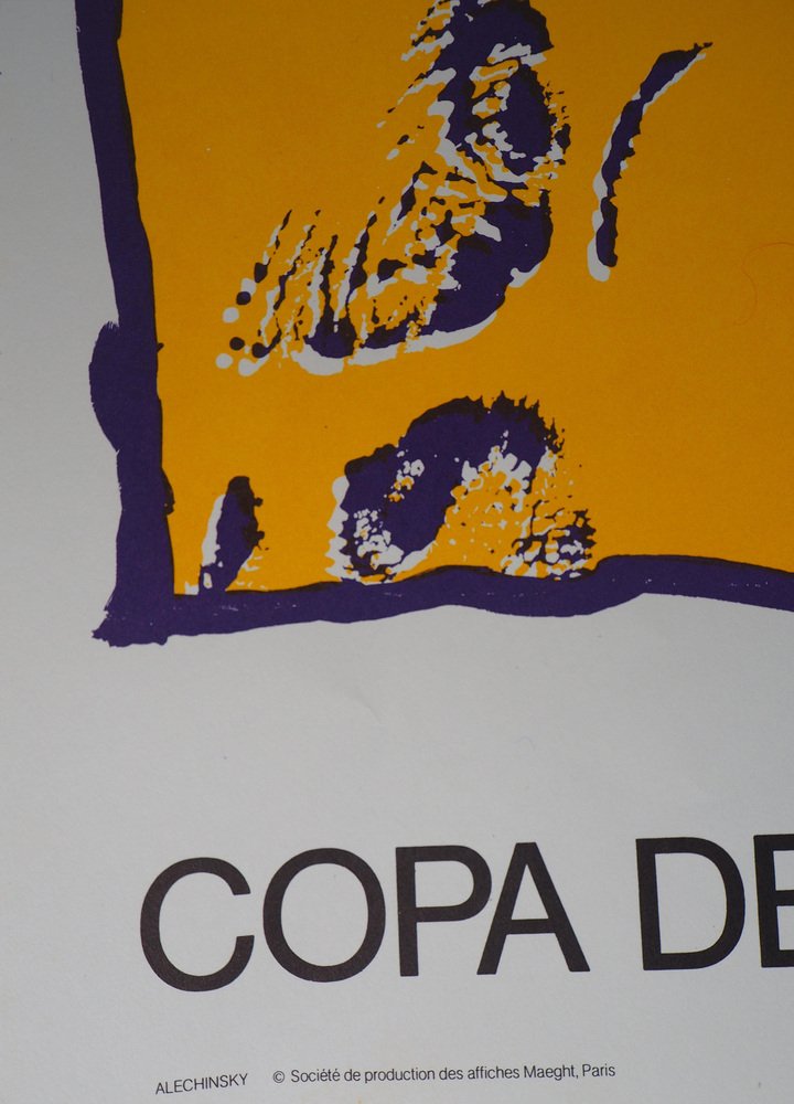 Pierre Alechinsky, Calcio, Coppa del Mondo di Alicante, 1982 ...