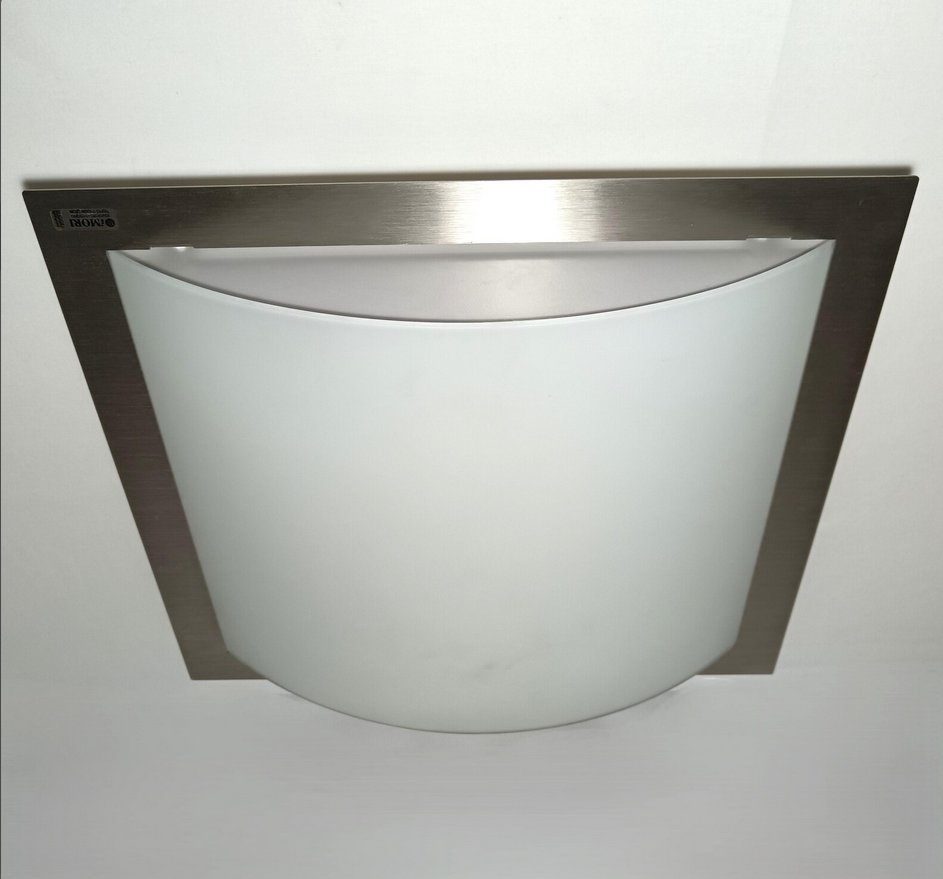 Mid-Century Modern Minimalist Architectural Murano Opaline Glass Wall ...