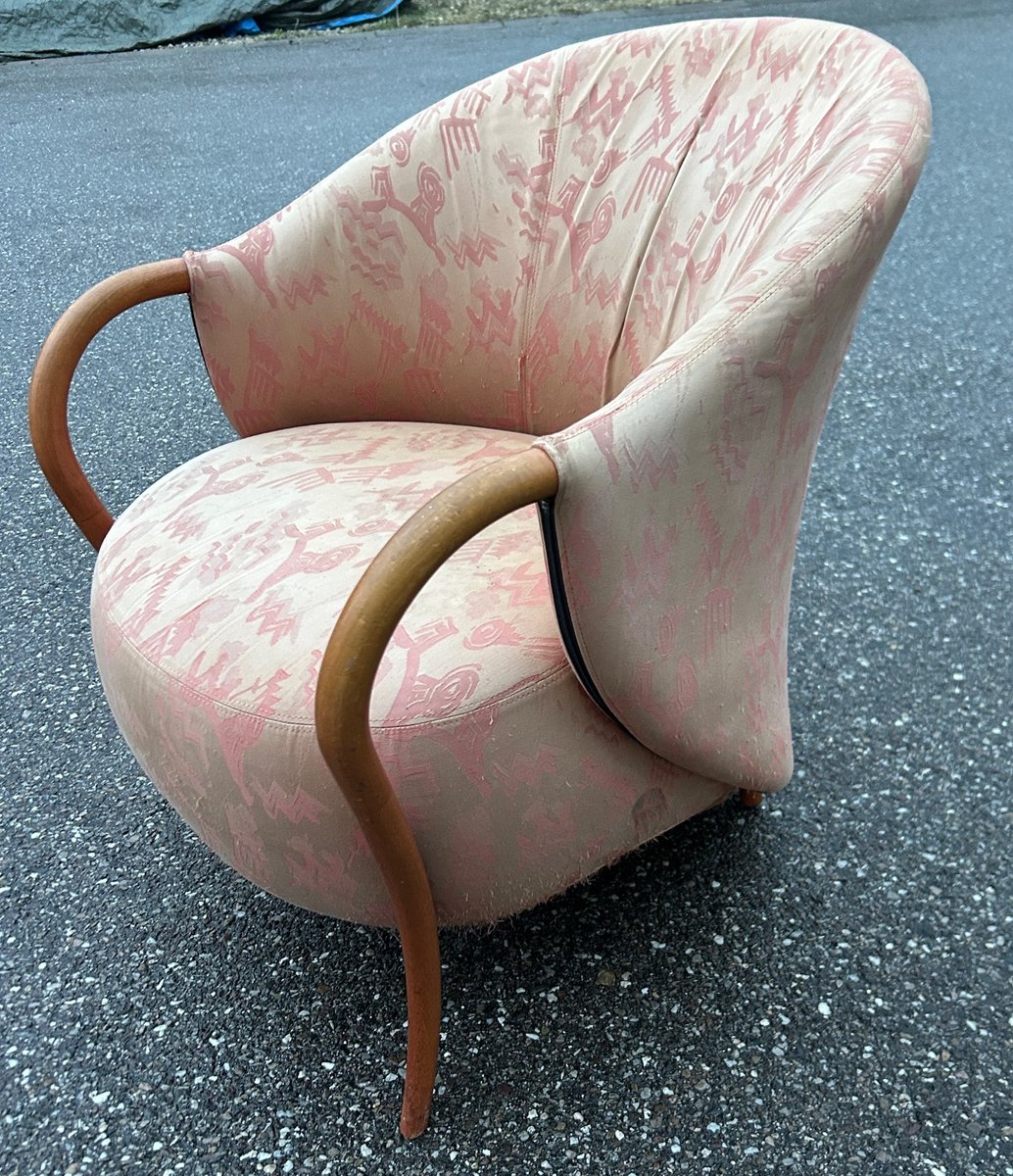Armchair from Cinna, 1980s for sale at Pamono