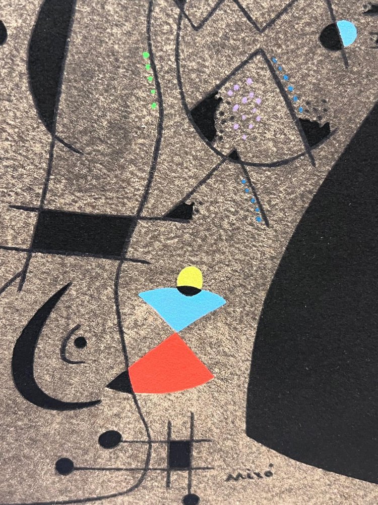 Dopo Joan Miró, Woman in the Night (Constellations), 1959 in vendita su ...