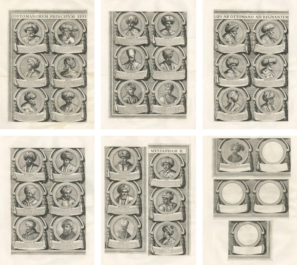 Bildnisse der osmanischen Fürsten – Vollständige Tabelle der ...