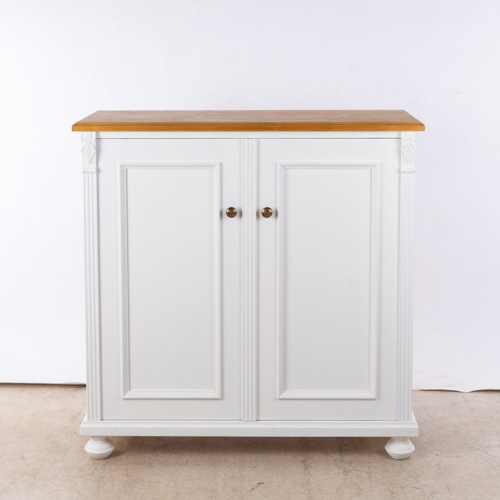 Buffet WH65 laccato bianco in legno tenero di Zeitlos by Drozd in ...
