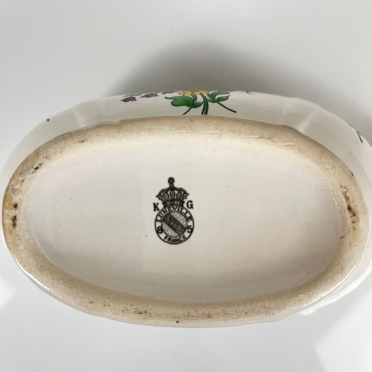 Long Réverbère Sauce Boat from KG Lunéville, 1950s for sale at Pamono