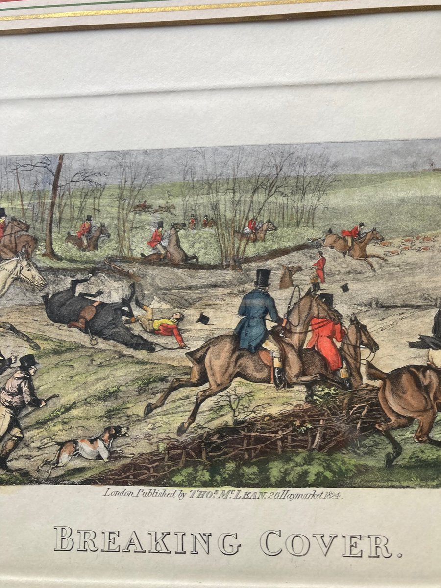 After Henry Thomas Alken, Breaking Cover, Well-Known Fox Hunting Scene ...