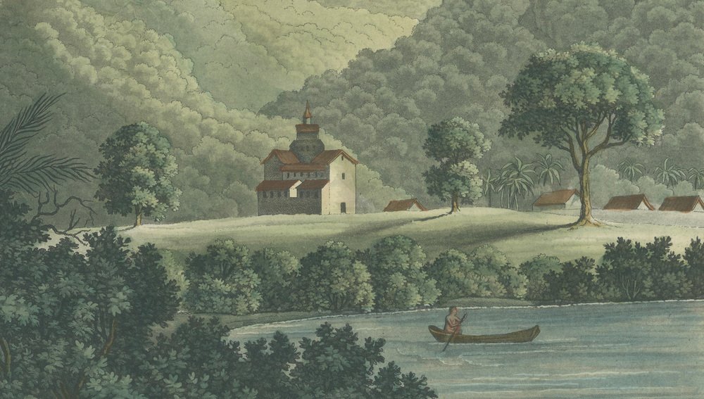 After Giulio Ferrario, Brazil in Soft Greens, St. Fidelis Jesuit ...