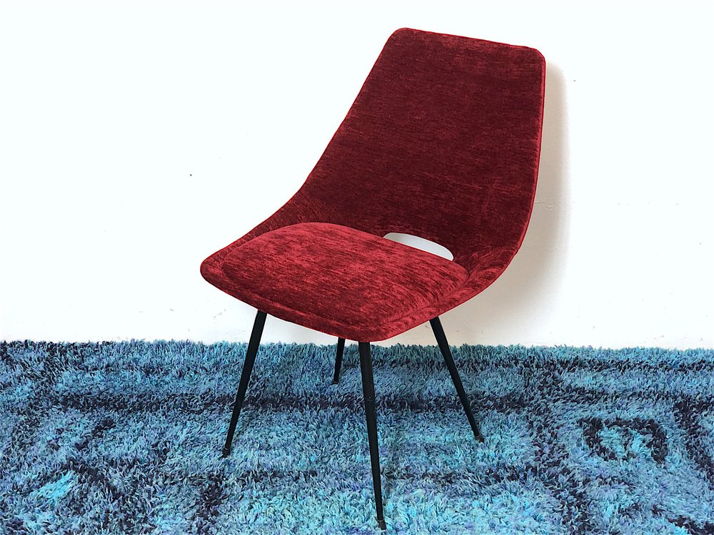 Chaise Medea Modèle 104 par Vittorio Nobili pour F.lli Tagliabue, 1955 ...
