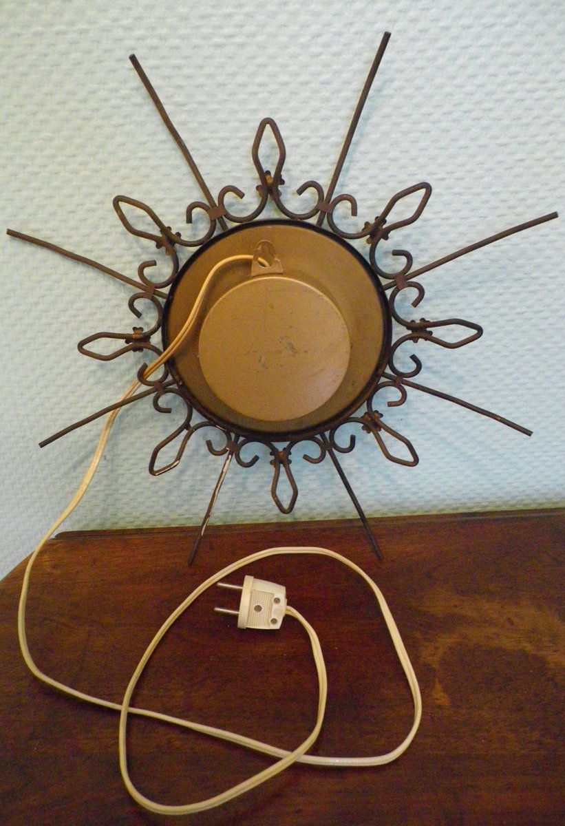 Electric Wall Sundial from Hilbing, 1950s for sale at Pamono