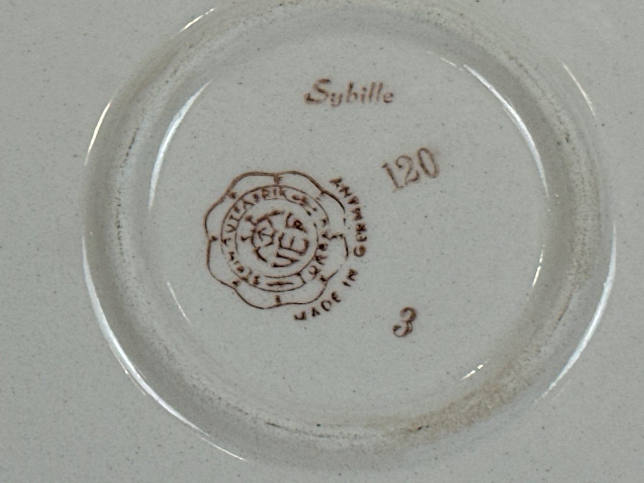 Mid-Century Modern Ceramic Cake Plate from Torgau, 1950s for sale at Pamono