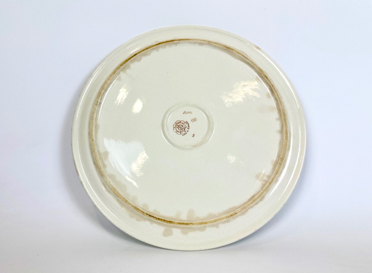 Mid-Century Modern Ceramic Cake Plate from Torgau, 1950s for sale at Pamono