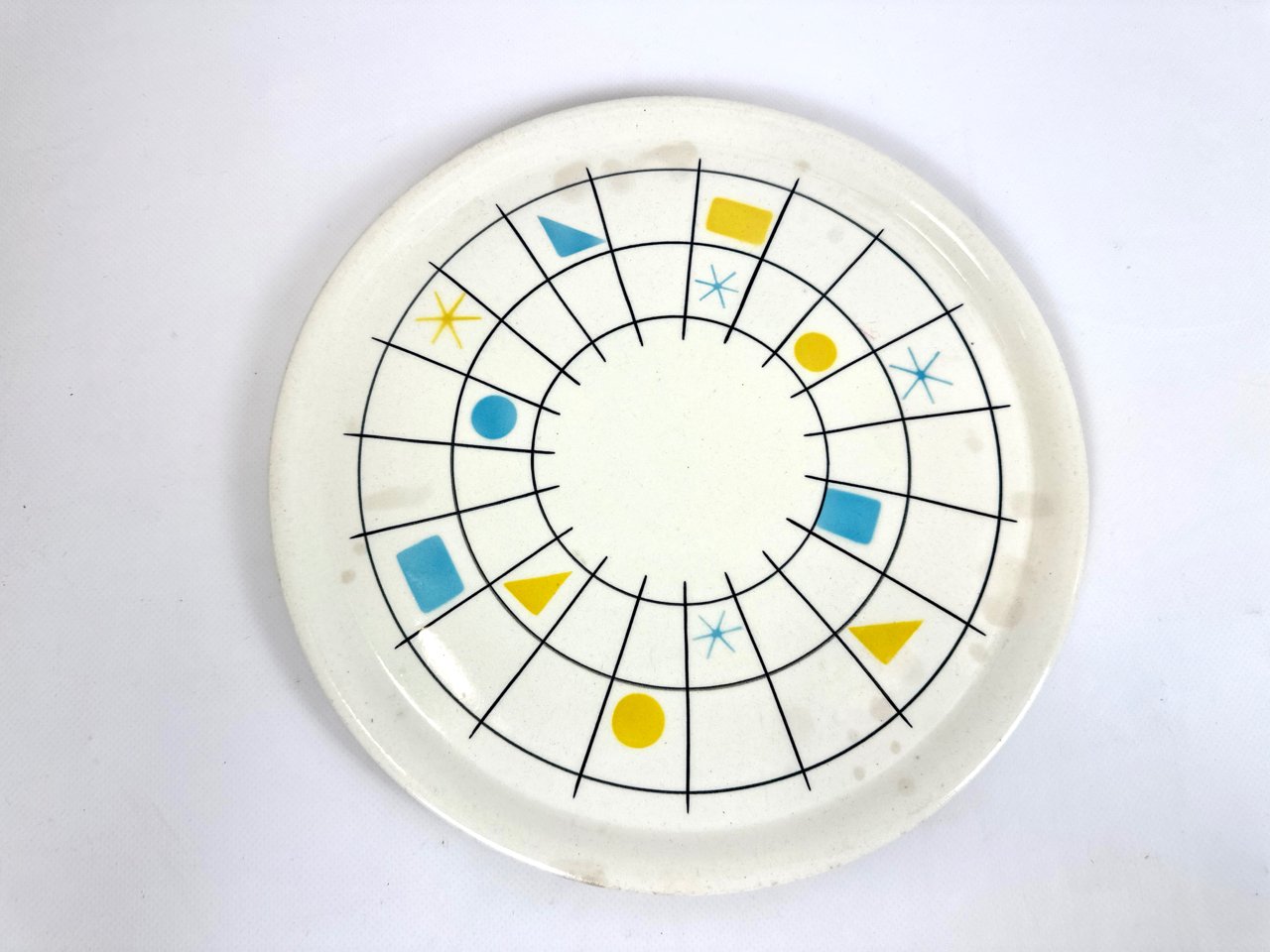 Mid-Century Modern Ceramic Cake Plate from Torgau, 1950s for sale at Pamono