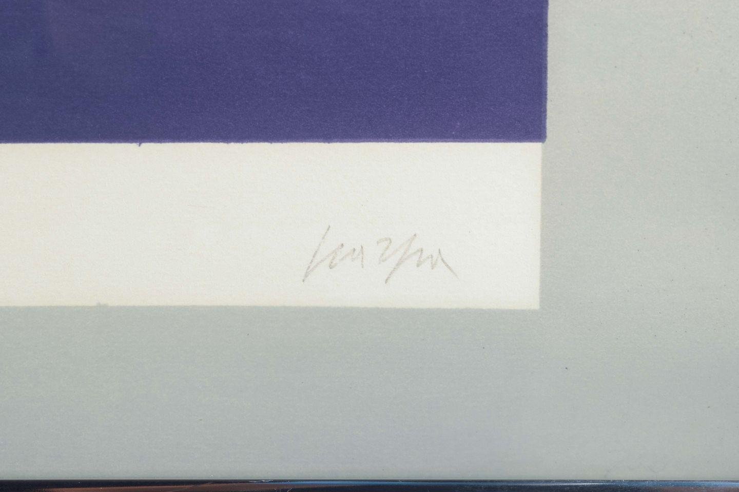 Gino Scarpa, Color Lithograph with Silver Leaf, 1970s, Paper for sale ...