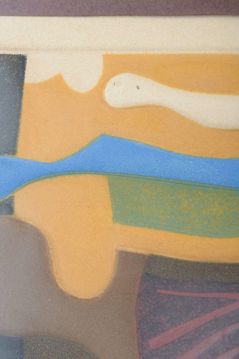 Bertrand Dorny, Abstract Composition, 1960s, Color Lithograph for sale ...