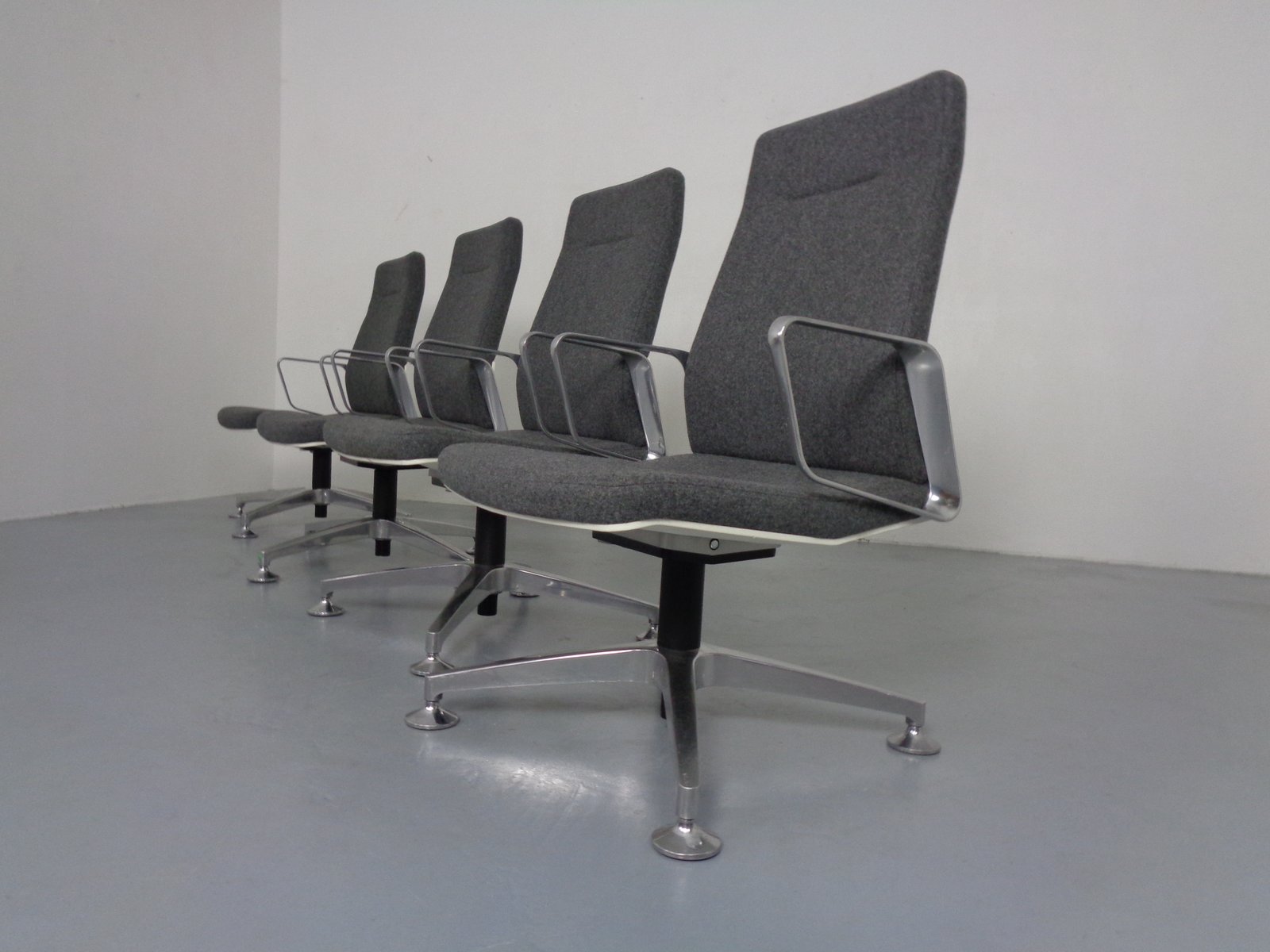 Adjustable Aluminum Swivel Office Chair from Interstuhl, Germany, 2000s ...
