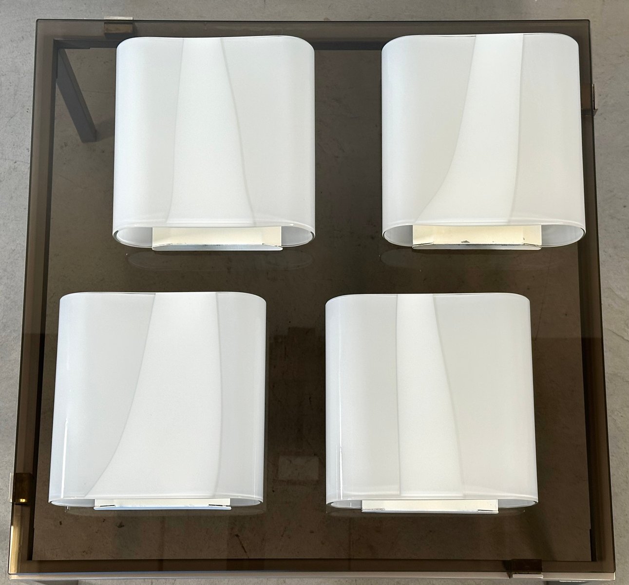 Appliques Murales LP 259 par Carlo Nason pour AV Mazzega, 1970s, Set de ...