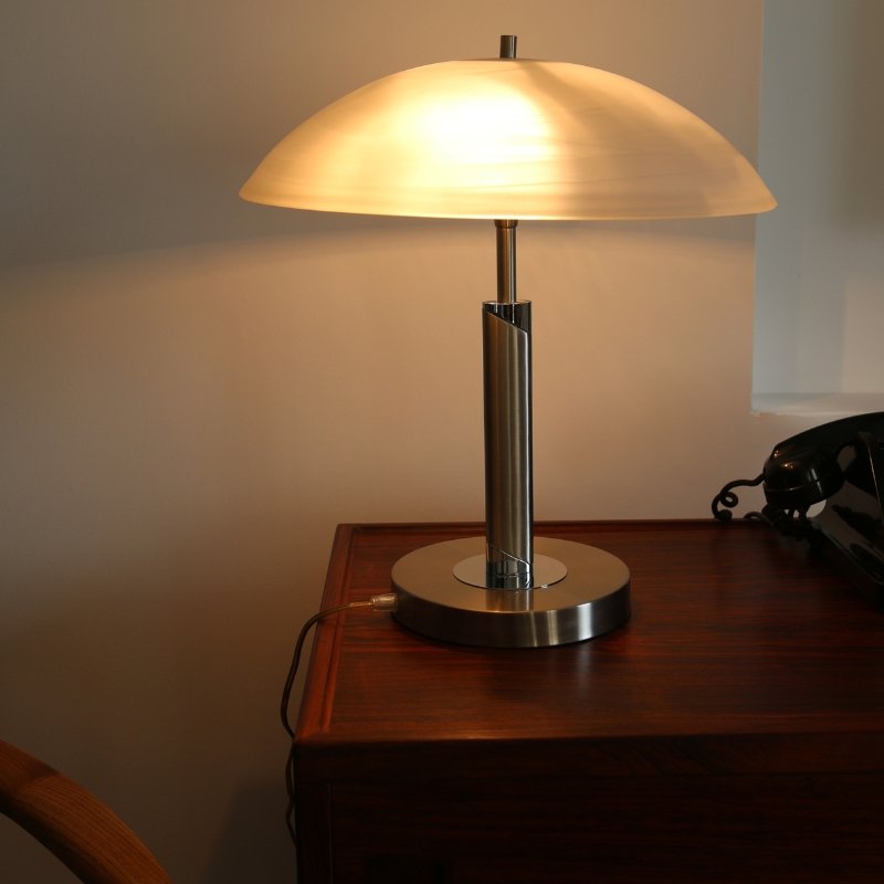 Postmodern Mushroom Glass Lamp, Germany, 1990s for sale at Pamono