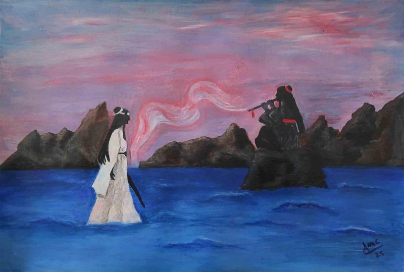 Anna Maria Caboni, Power of Legends, 2025, Acryl bei Pamono kaufen