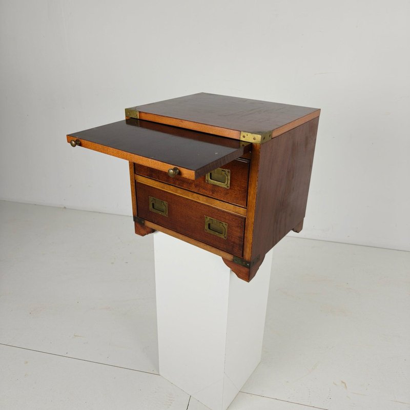Antique Campaign Desk Letter Cabinet, 1900s for sale at Pamono