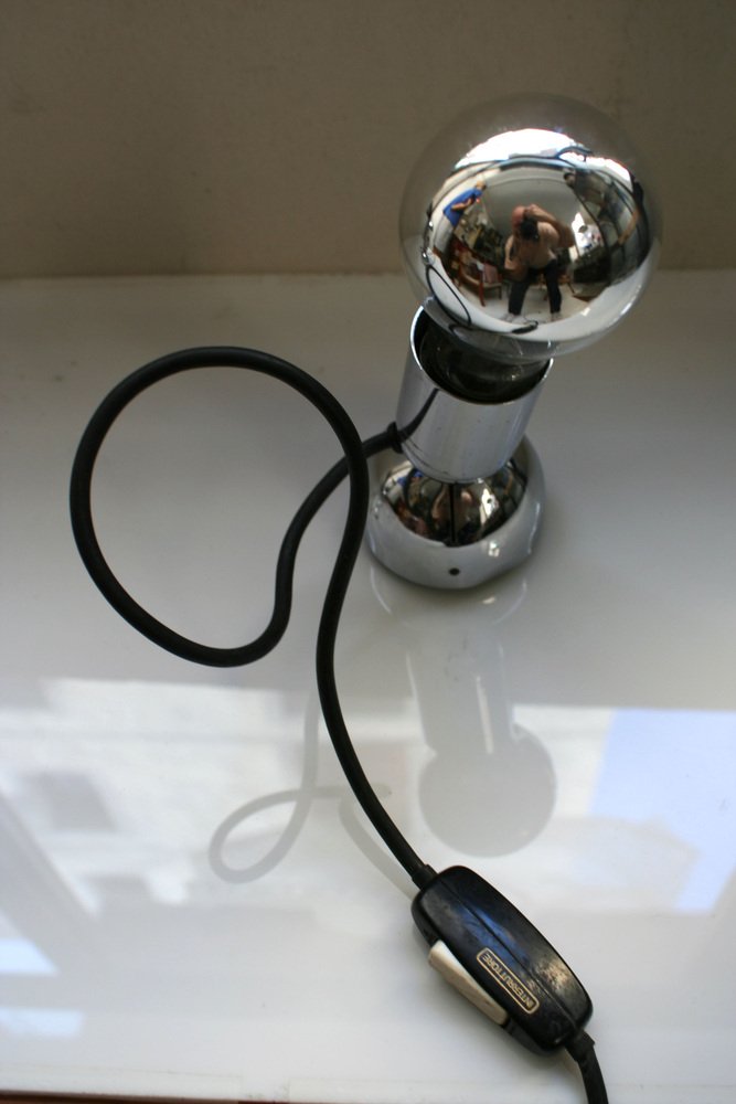 Lampes de Bureau Pollux Mid-Century de Ingo Maurer, 1973, Set de 2 en ...