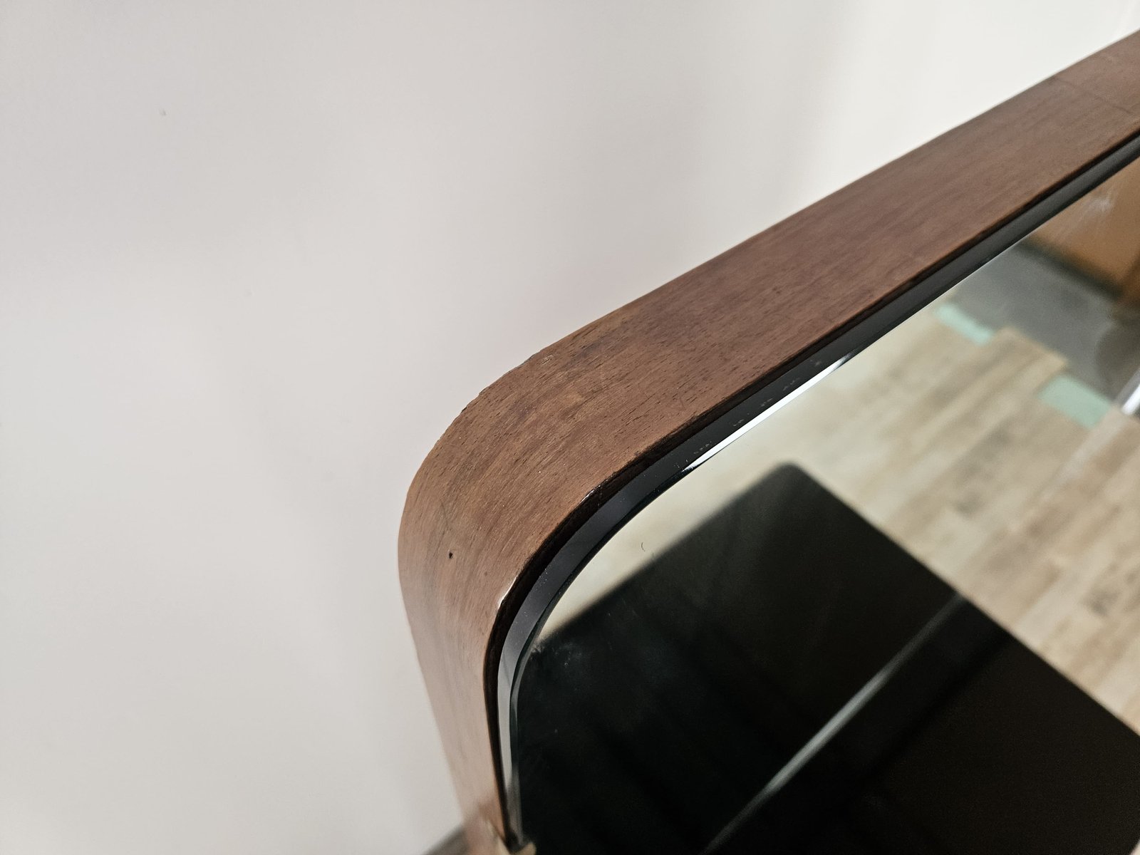 Coiffeuse Art Déco avec Miroir et Tiroirs, 1940 en vente sur Pamono