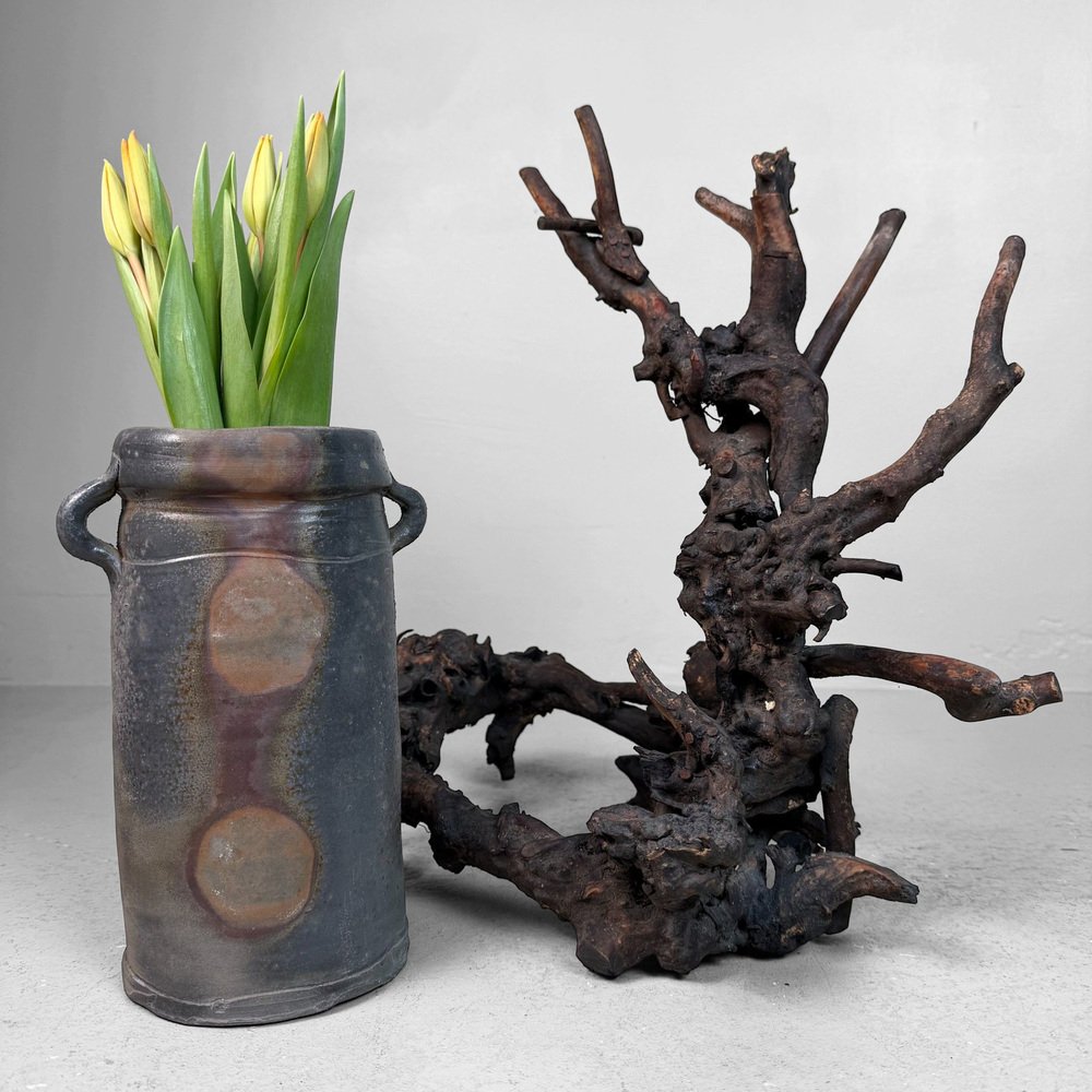Vase Bizen Ikebana Bio par Kurosawa Izumi, 1970s en vente sur Pamono