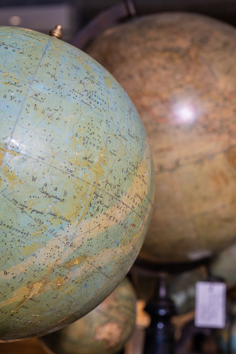 Antique World Map from J. Felsch, 1890s for sale at Pamono