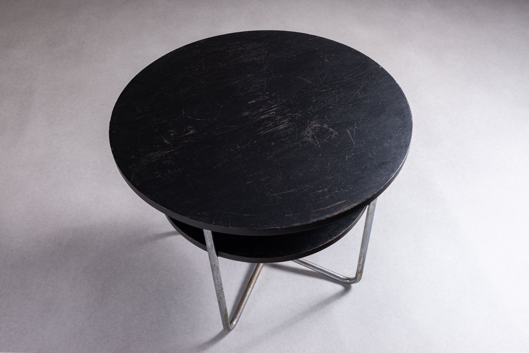 Table Basse avec Structure Tubulaire par Michael Thonet, 1940s en vente ...