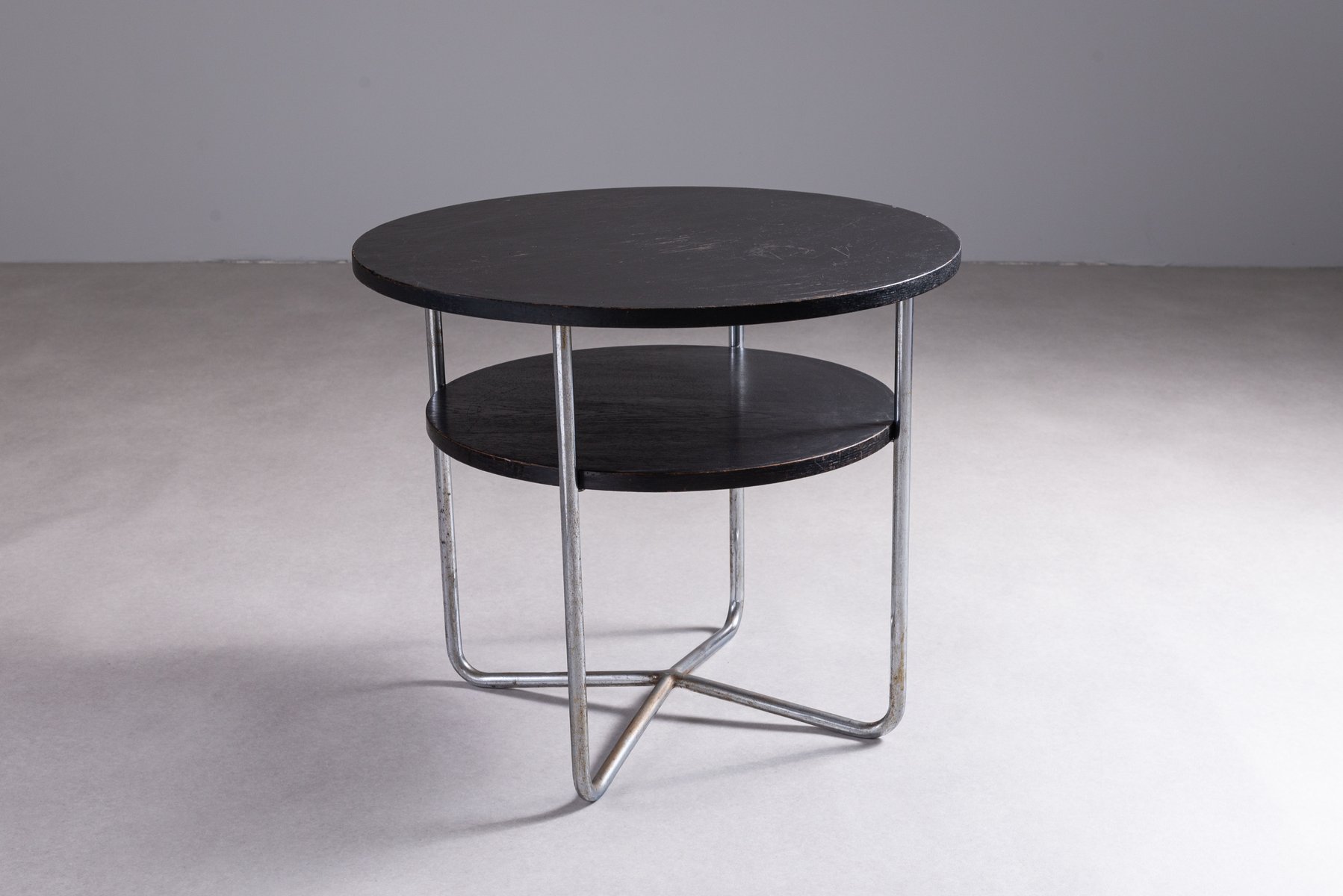 Table Basse avec Structure Tubulaire par Michael Thonet, 1940s en vente ...