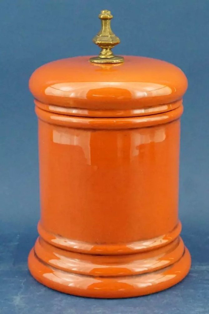 Vase Potiche Art Déco en Céramique par Ugo Zaccagnini, Italie, 1930s en ...