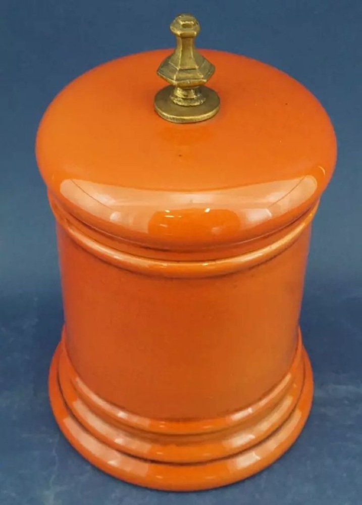 Vase Potiche Art Déco en Céramique par Ugo Zaccagnini, Italie, 1930s en ...