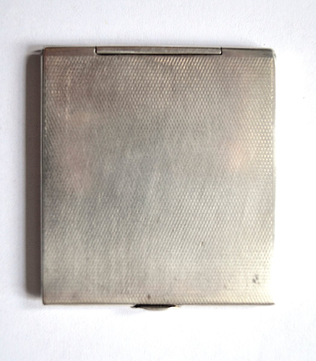 Art Deco Matchbook in 800 Silver, 1910s for sale at Pamono