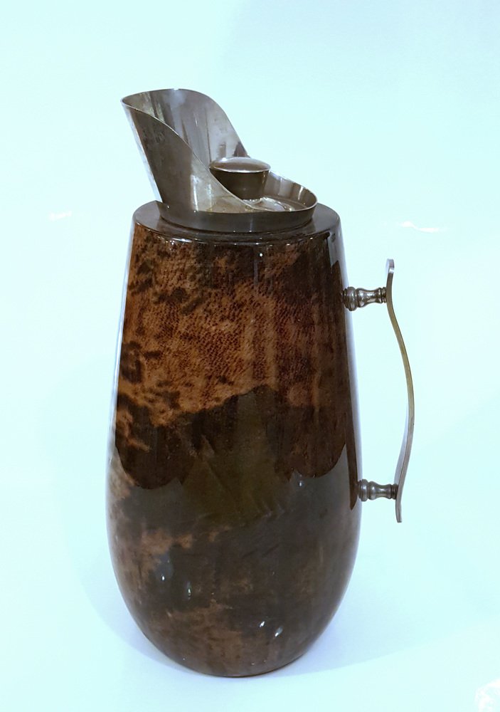 Aldo Tura zugeschriebene Thermosflasche, 1960er, 2er Set bei Pamono kaufen