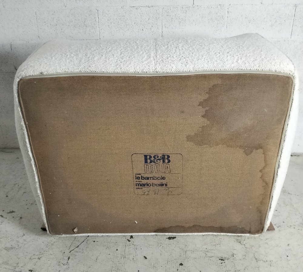 Poltrona Bouclè Le Bambole di Mario Bellini per B&B Italia, anni '70 in ...