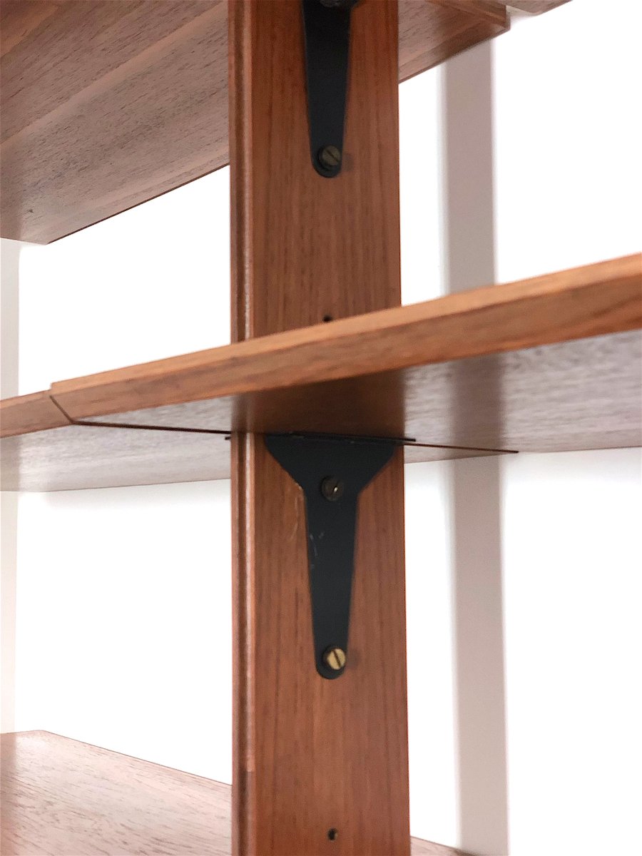 Bibliothèque Vintage Double Face avec 2 Baies, Italie, 1960s en vente ...