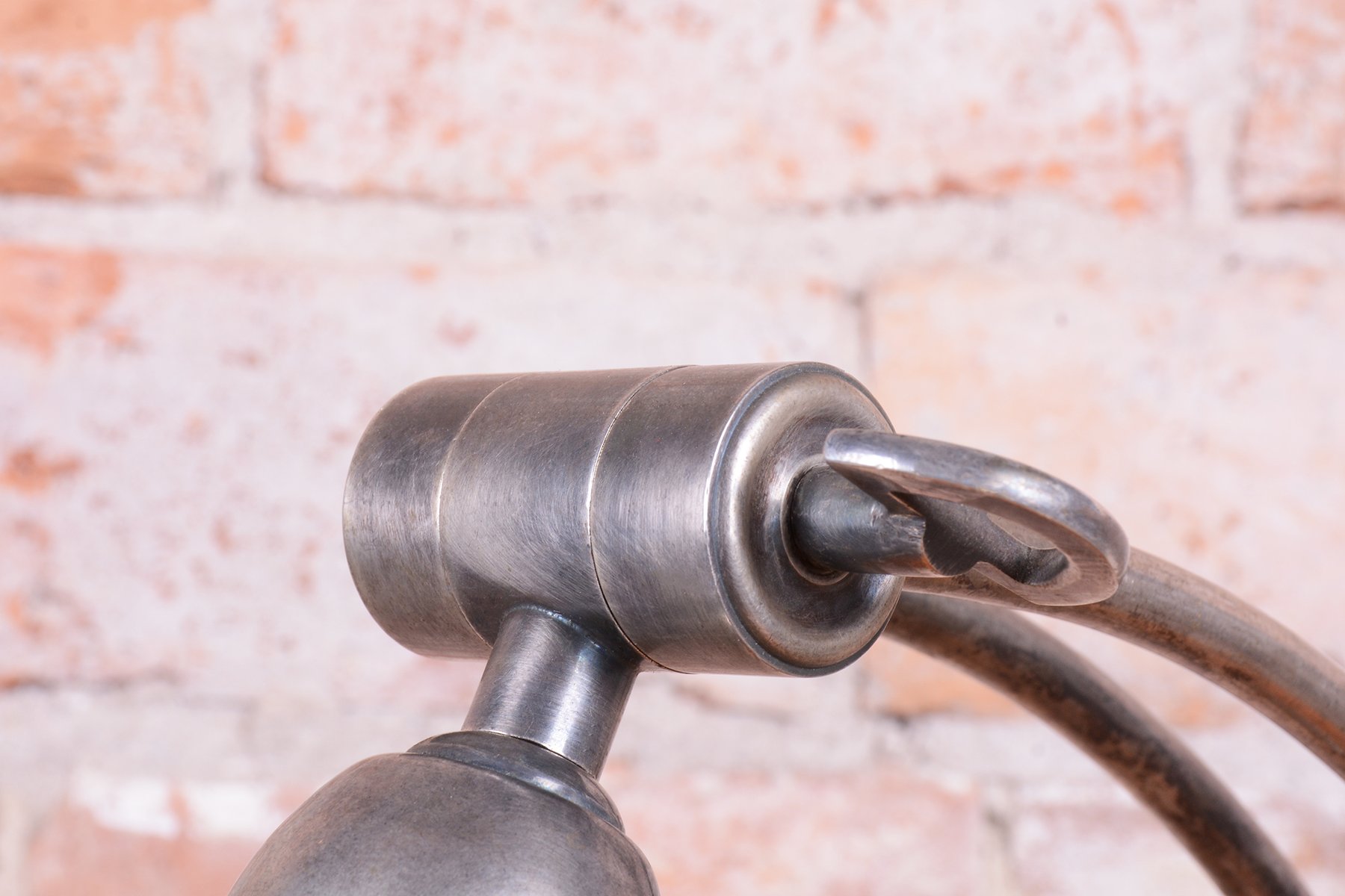 Art Deco Table Lamp in Chrome-Plated Steel, France, 1920s for sale at ...