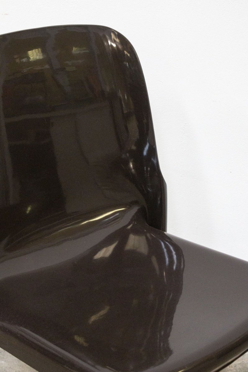 Selene Chair by Vico Magistretti, 1960s for sale at Pamono