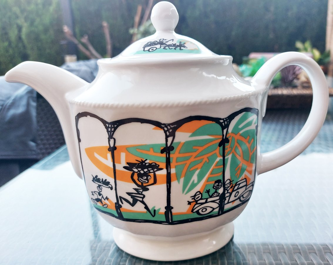 Vintage Coffee Set by Javier Mariscal, England, 1990s, Set of 11 for ...