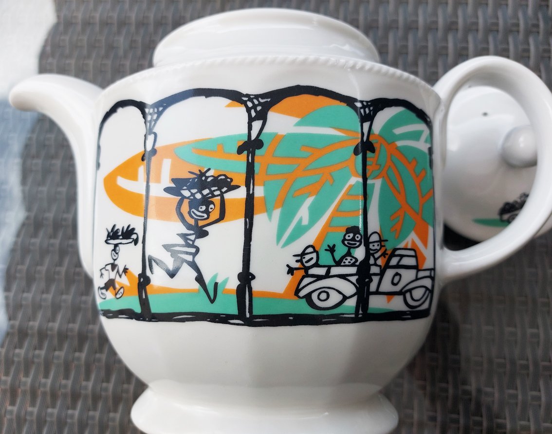 Vintage Coffee Set by Javier Mariscal, England, 1990s, Set of 11 for ...