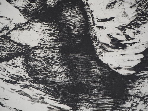 Francis Mockel, Swimmer II, Etching for sale at Pamono