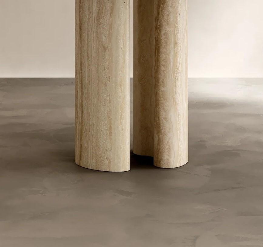 Roman Dining Table II in Classico Alabastrino Travertine by Paloma ...