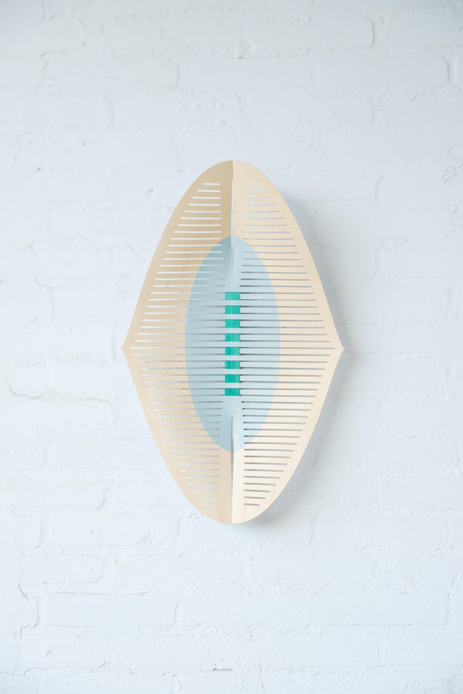 Exo Organic Wood Wall Sculpture by Martens & Visser for sale at Pamono