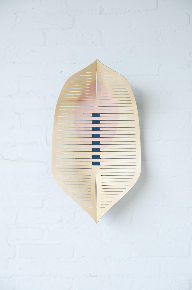 Exo Organic Wood Wall Sculpture by Martens & Visser for sale at Pamono