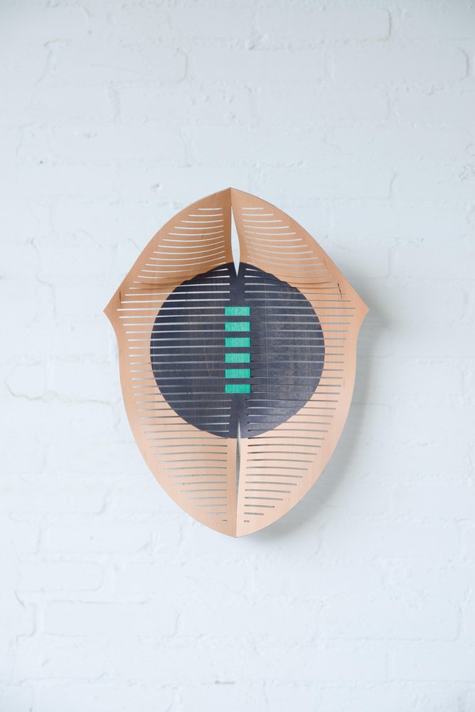 Exo Organic Wood Wall Sculpture by Martens & Visser for sale at Pamono