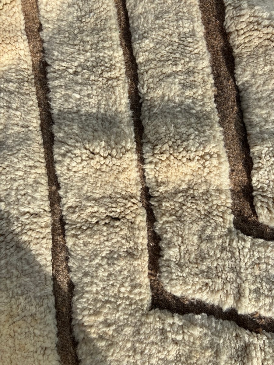 Tapis Beni Ouarain en Laine, Maroc, 1990 en vente sur Pamono