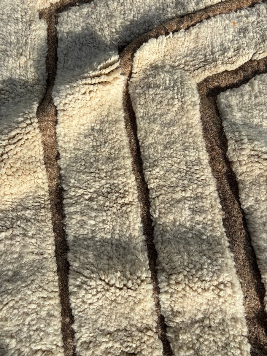 Tapis Beni Ouarain en Laine, Maroc, 1990 en vente sur Pamono