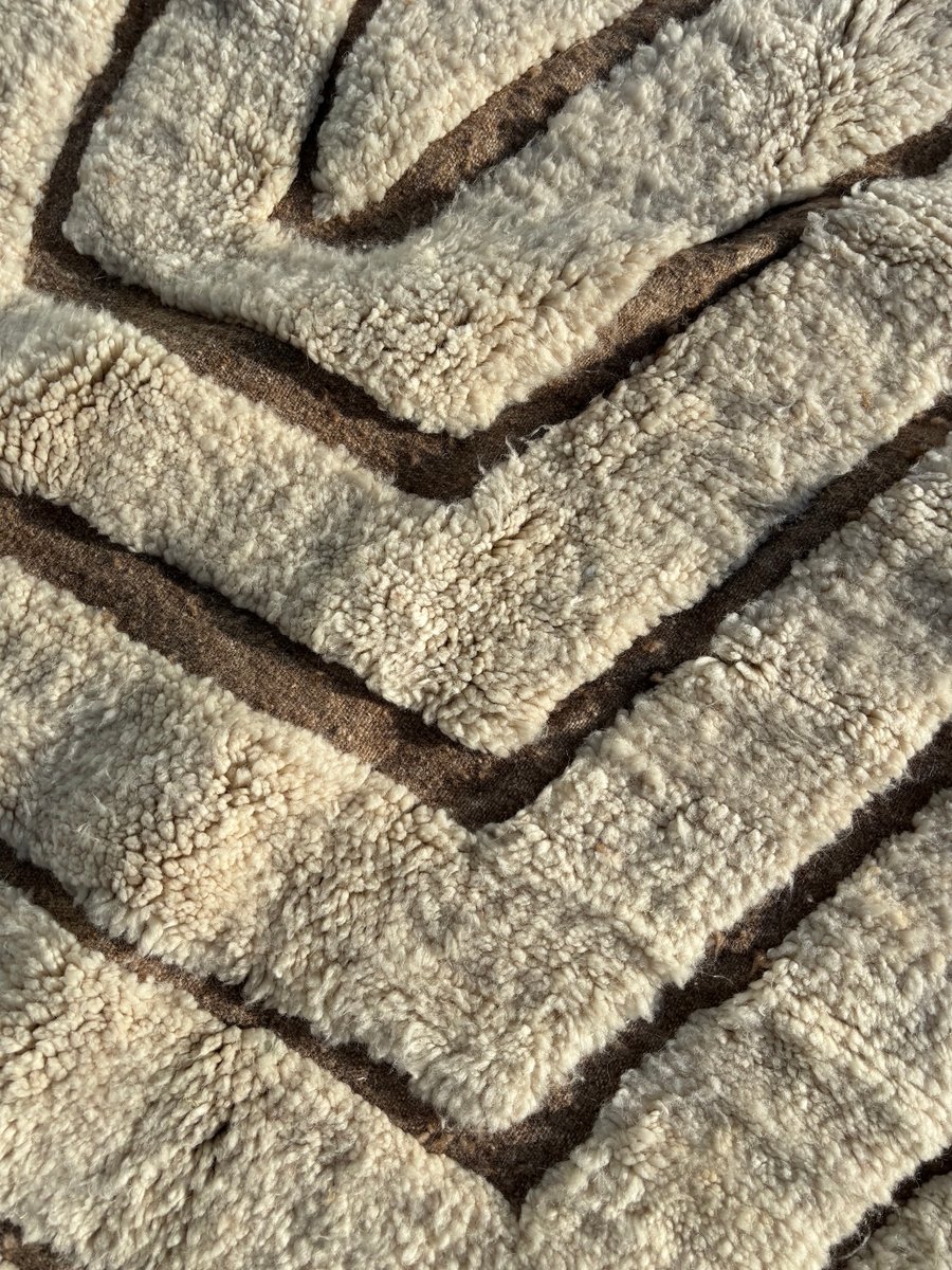 Tapis Beni Ouarain en Laine, Maroc, 1990 en vente sur Pamono