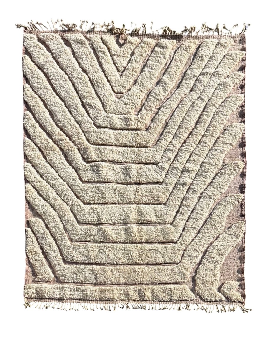 Tapis Beni Ouarain en Laine, Maroc, 1990 en vente sur Pamono